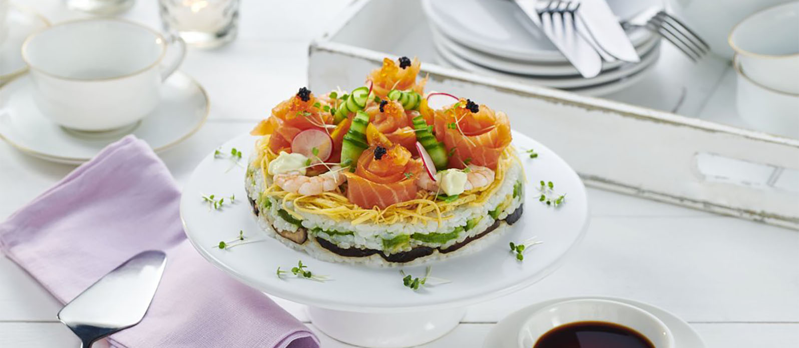 Sushi-kaker | Oppskrifts | Kikkoman